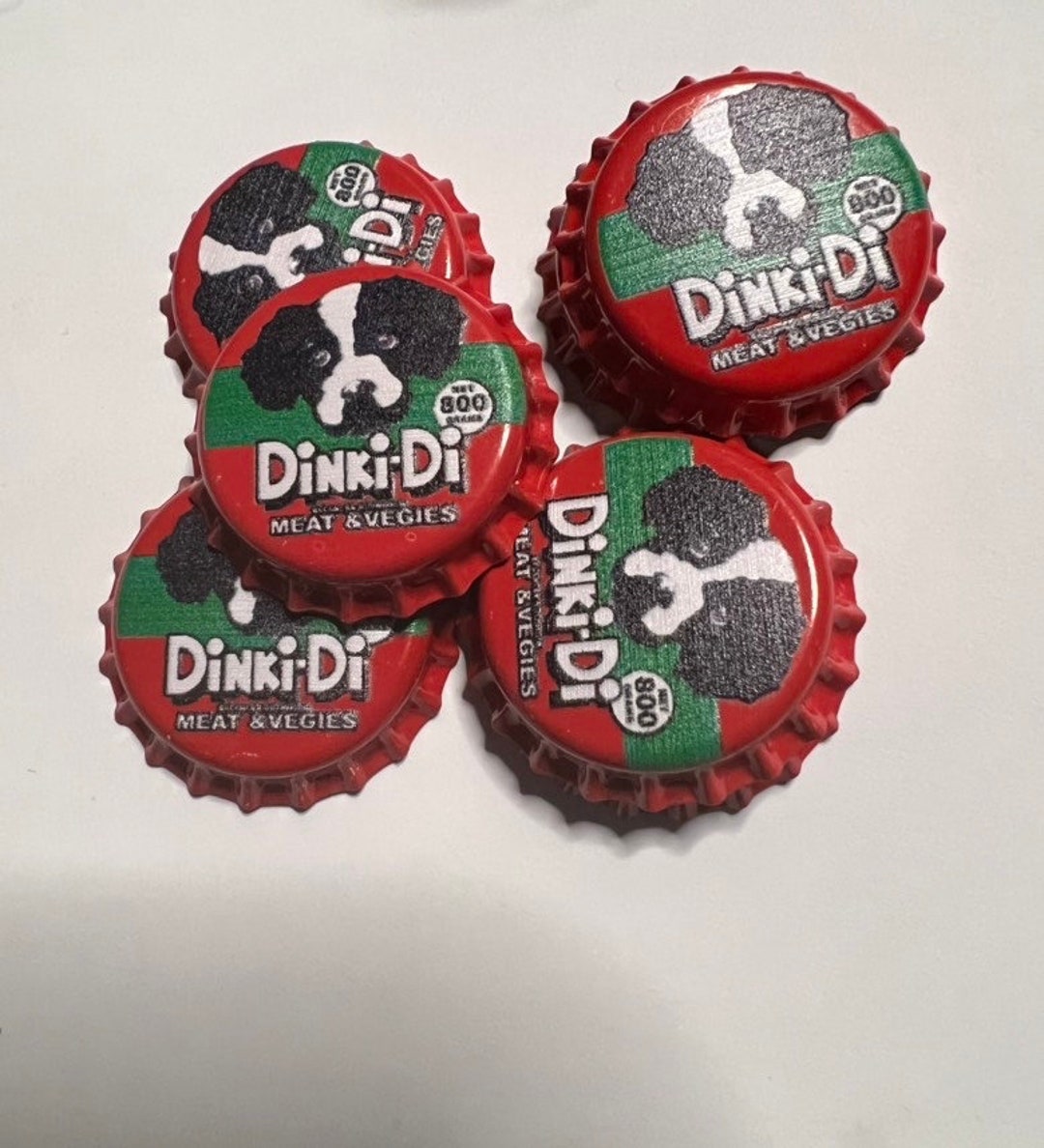Dinki Di Dog Food Brand Bottle Cap Pin madmax fallout punk pin - Etsy