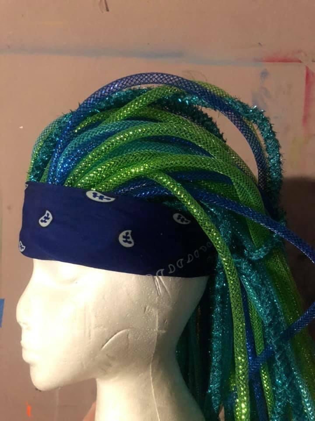 Cyberlox Wig Commission, Cyberpunk, Edc Rave Space Alien Cosplay Anime ...