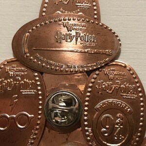 Wizard Pressed Penny Pins! 8 Pin Set! - Etsy