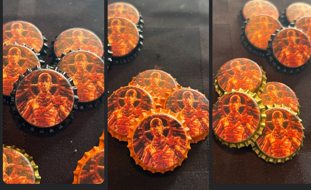 Furiosa Bottle Cap Pins *LIMITED, LOW STOCK* Mad Max, Wasteland ...