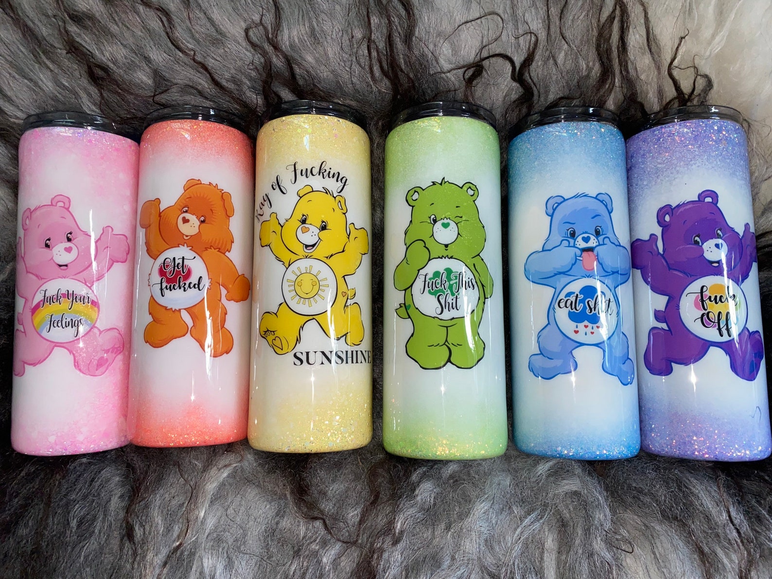 Swear Bear Tumblers - Etsy