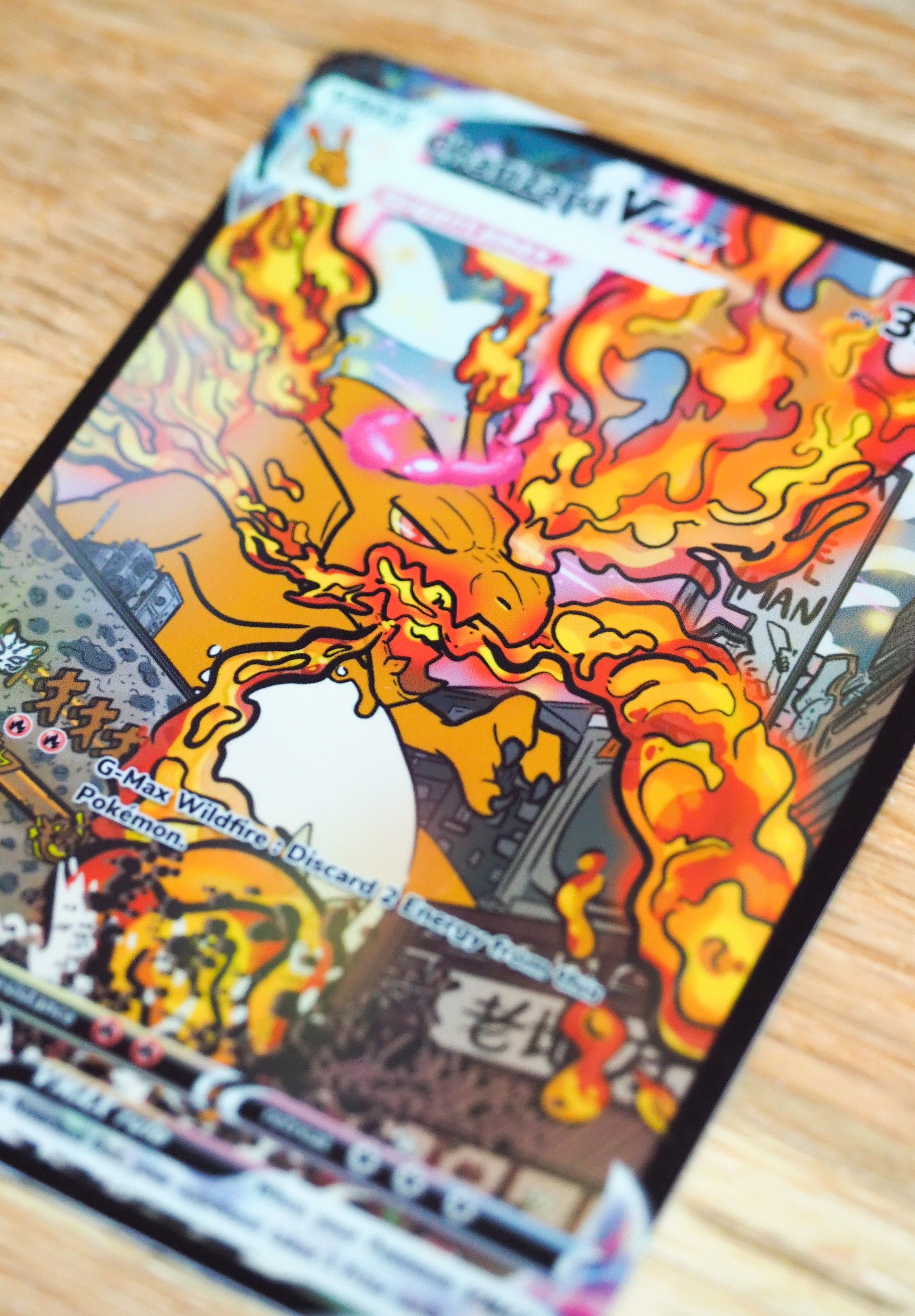Charizard Vmax Pokémon Custom Card - Etsy
