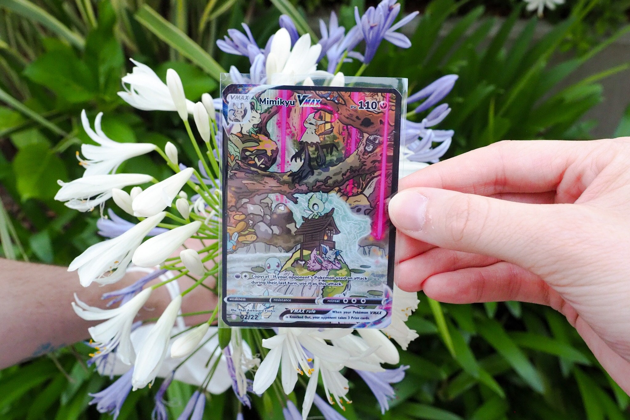 Mimikyu Vmax Custom Pokémon Card - Etsy