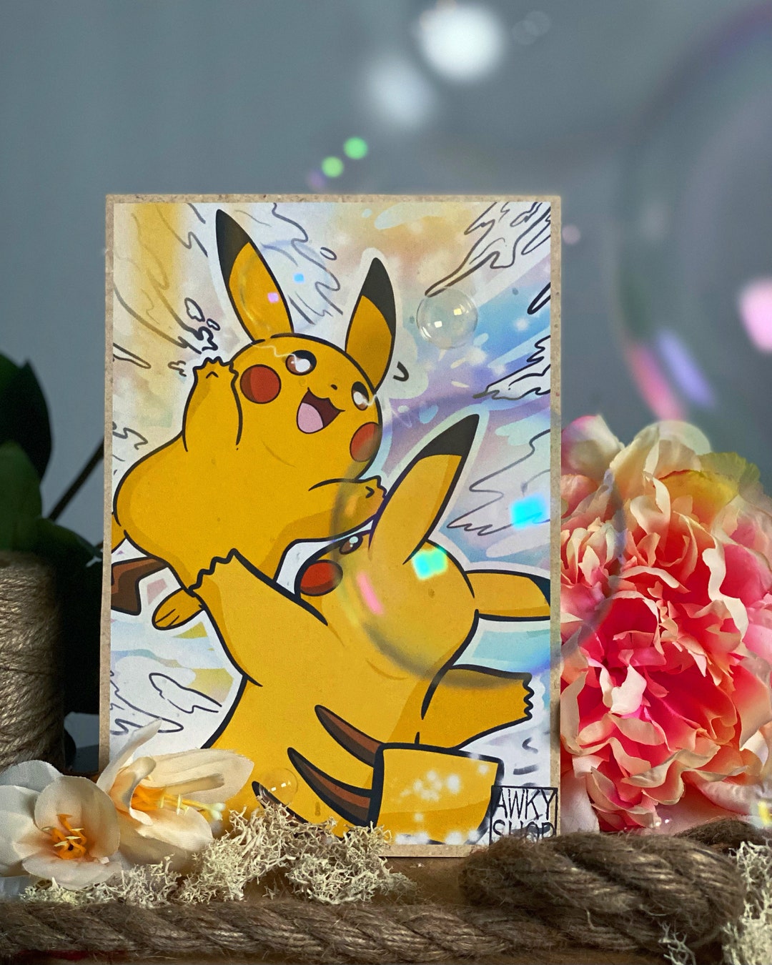 Print Pokemon Pikachu Hug a Friend! - Etsy
