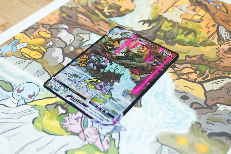Mimikyu Vmax Custom Pokémon Card - Etsy
