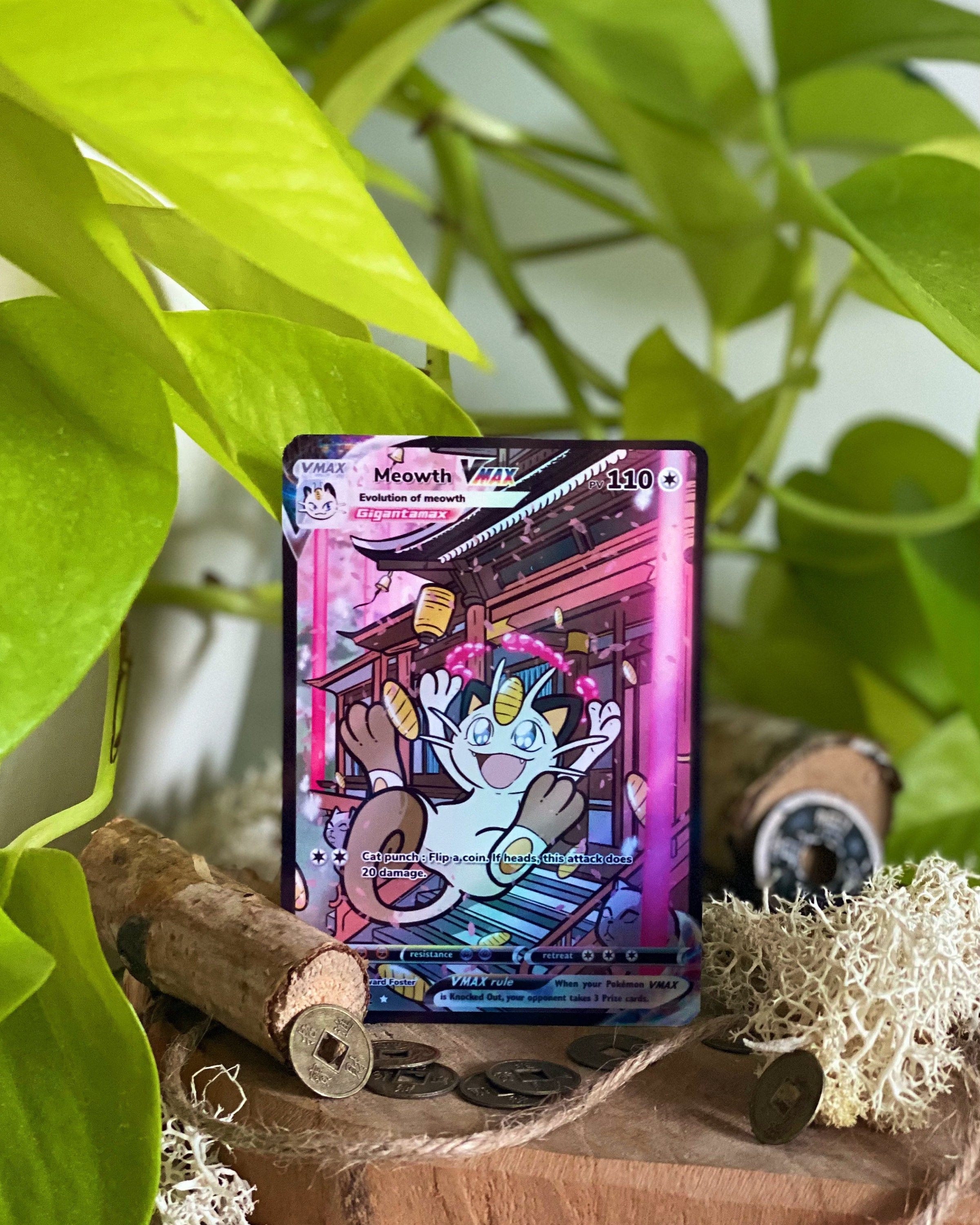 Meowth Evolution Card