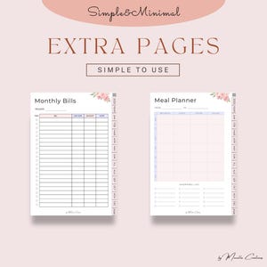Digital Planner 2025 Pink Floral for Goodnotes, Notability. Dated and ...