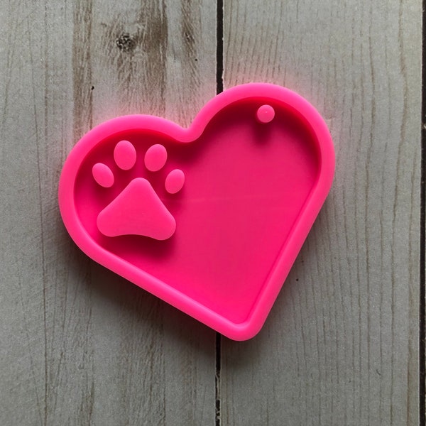 Dog Paw Silicone Resin Mold - Etsy