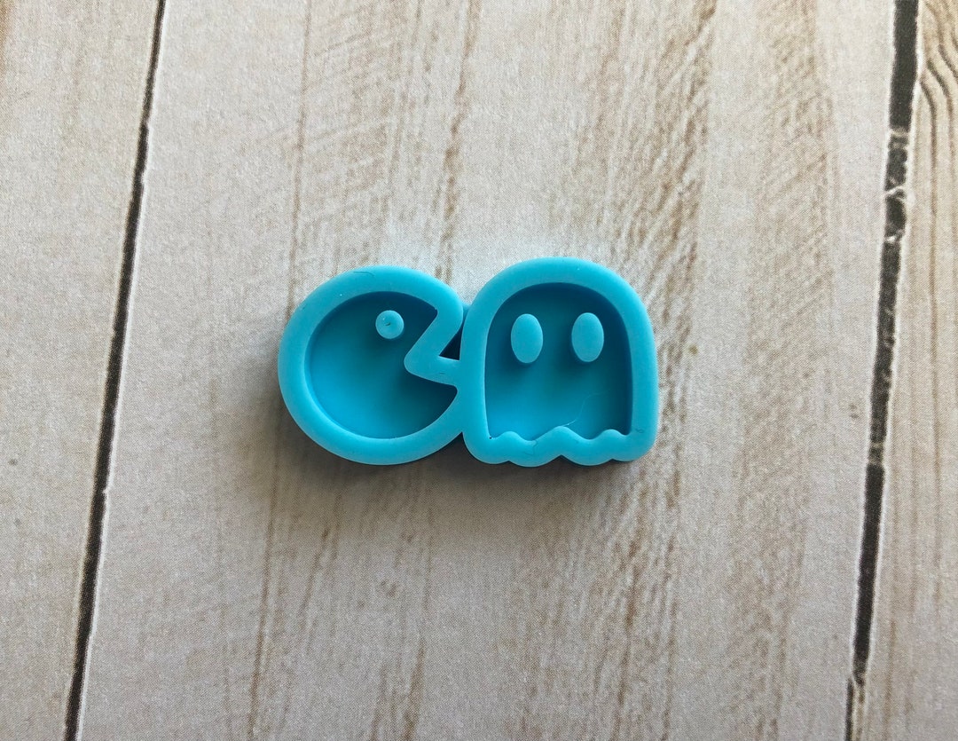 Pacman Earrings Mold, Silicone Mold, Resin Mold, Pac-man - Etsy