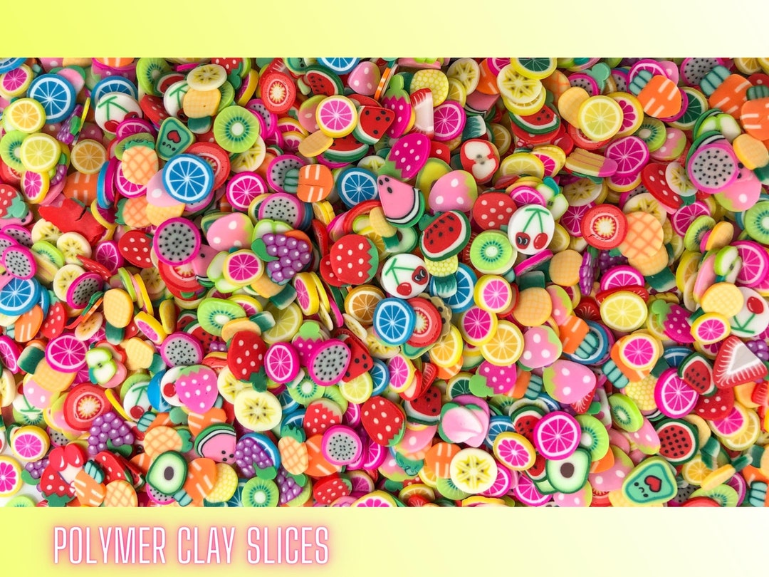 Mixed Fruit Polymer Clay Pieces, Resin Crafts - Etsy