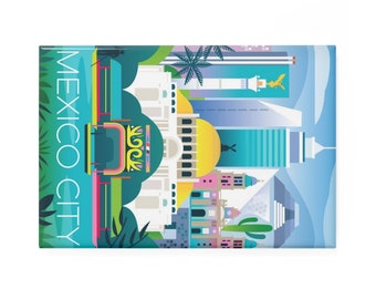 Mexico City Magnet - Etsy