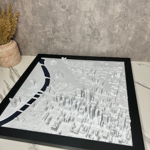 3D Printed Philadelphia Wall Art - Etsy