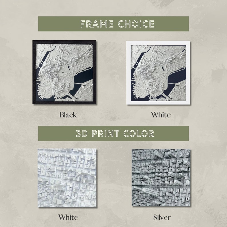 3D Printed Detroit Wall Art - Etsy