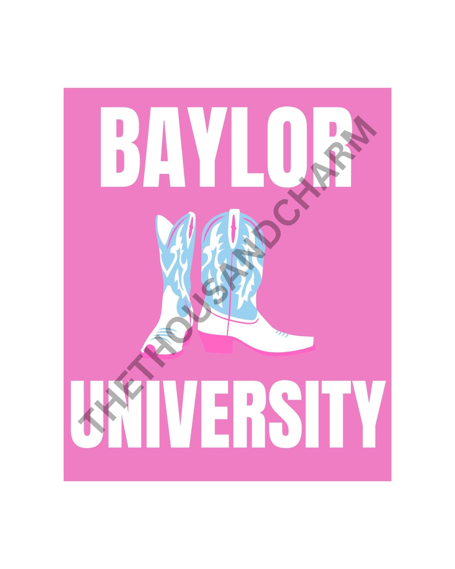 BAYLOR UNIVERSITY College Digital Prints - Etsy