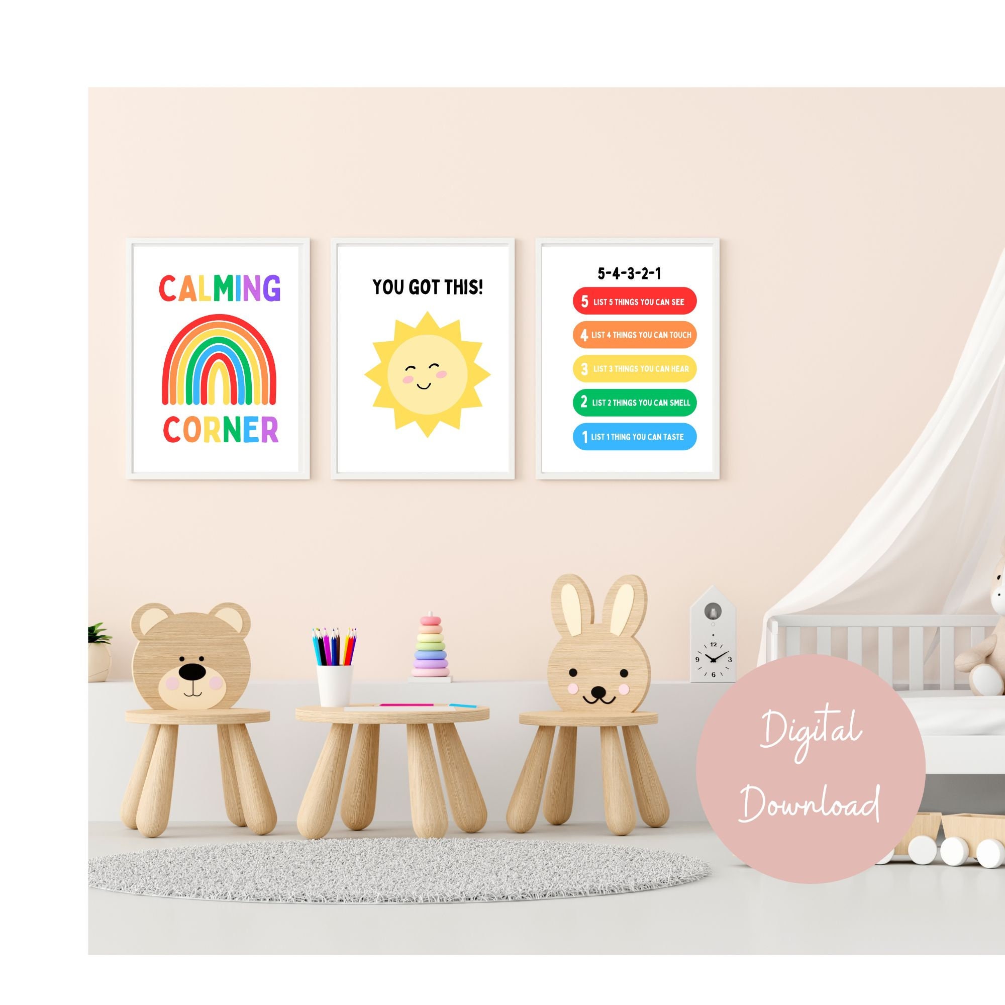 Calming Corner for Kids Room or Classroom - Etsy