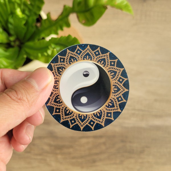 Yin Yang Sticker - Etsy