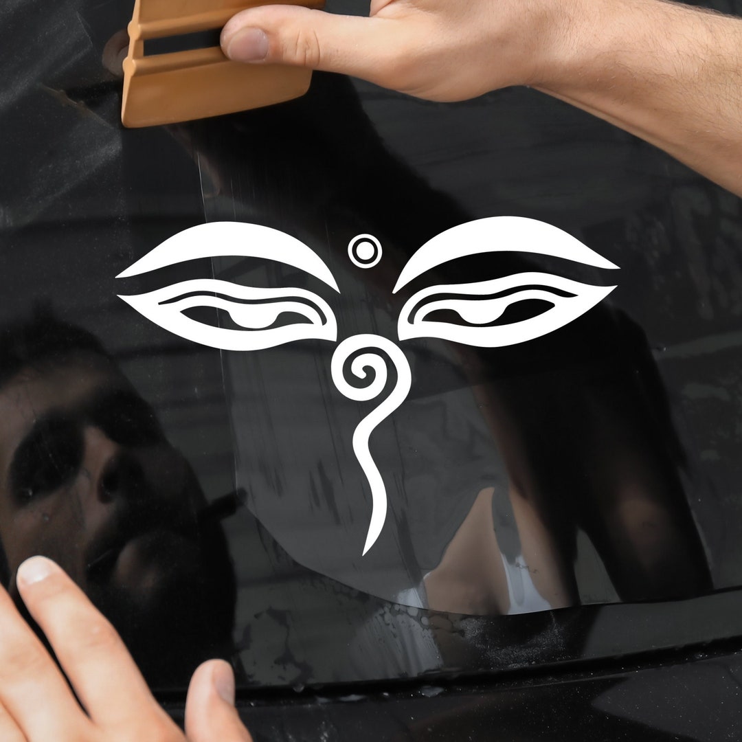 Buddha Eyes Decal, Wisdom Eyes Decal, Stupa Eyes, Sacred Buddhist ...