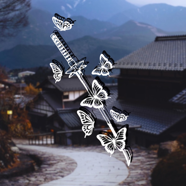 Anime Car Decal - Etsy