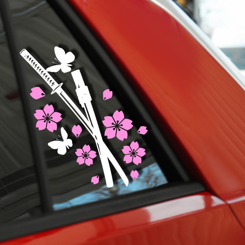 Anime Car Decal - Etsy