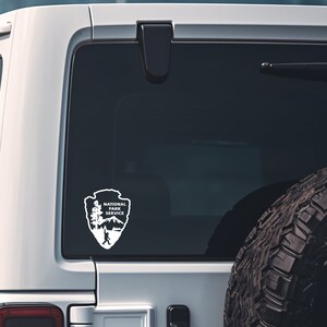 National Park Service Decal, Personalized National Park Vinyl ...