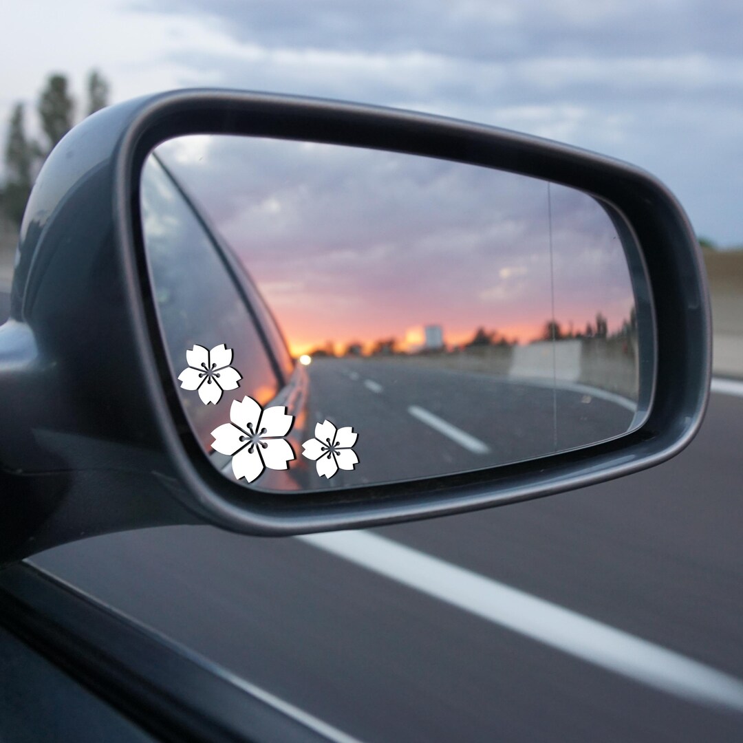 Mini Sakura Cherry Blossom Decal, Japanese Flower Car Sticker, Water ...