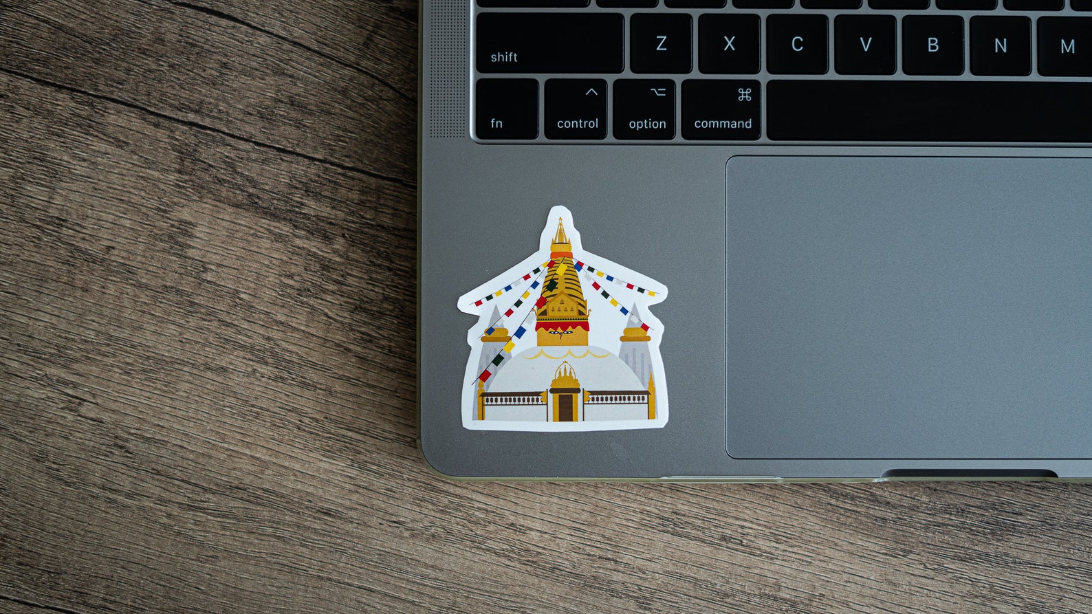 Swayambhunath Stupa Sticker, Nepal Monkey Temple, Buddhist Gift - Etsy