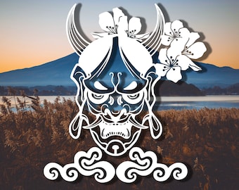 Oni Sticker style 5 Vinyl Decal Bumper Sticker Jcreatenz - Etsy