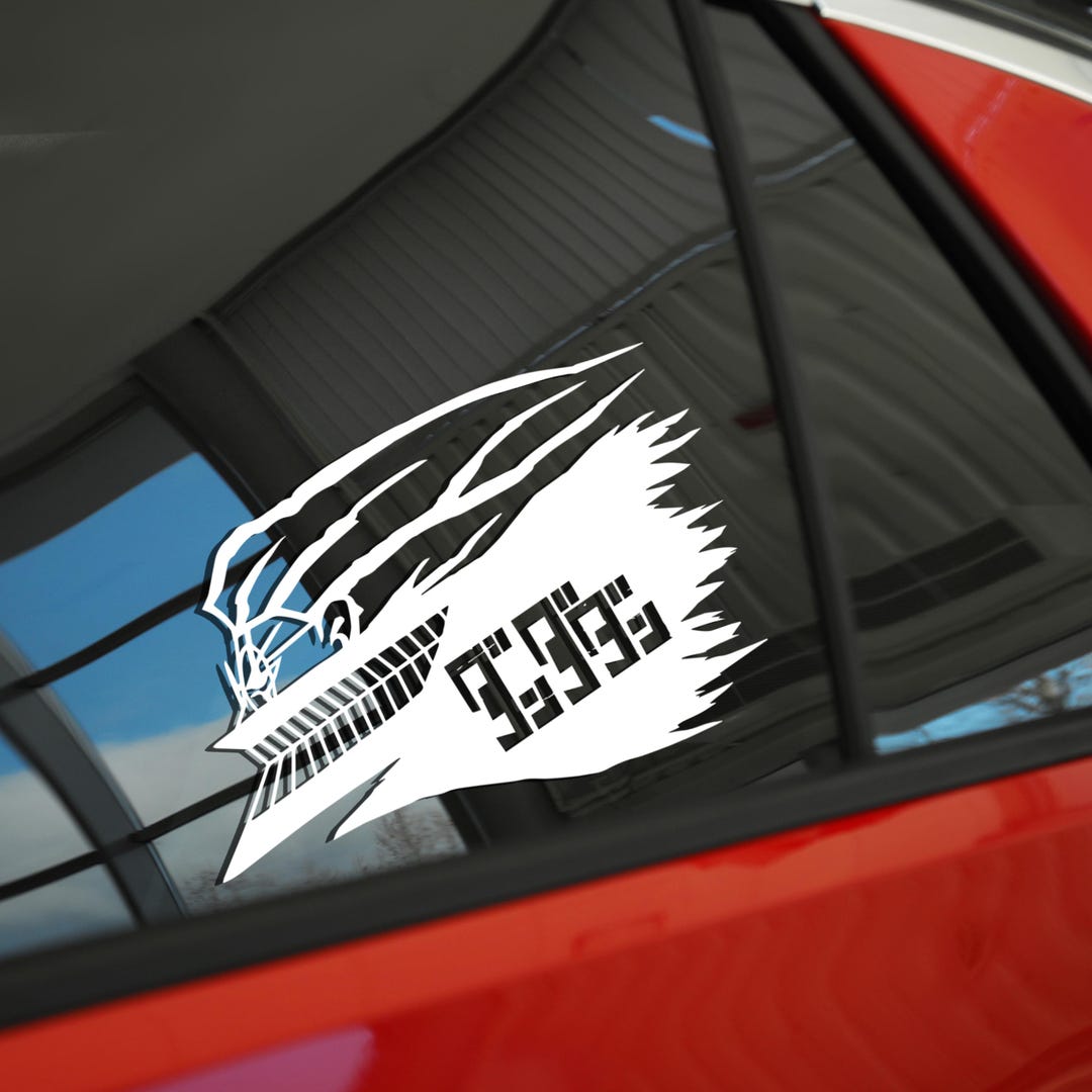 Okarun Sticker, Ken Takakura Vinyl, Anime Decal, Anime Sticker, Car ...