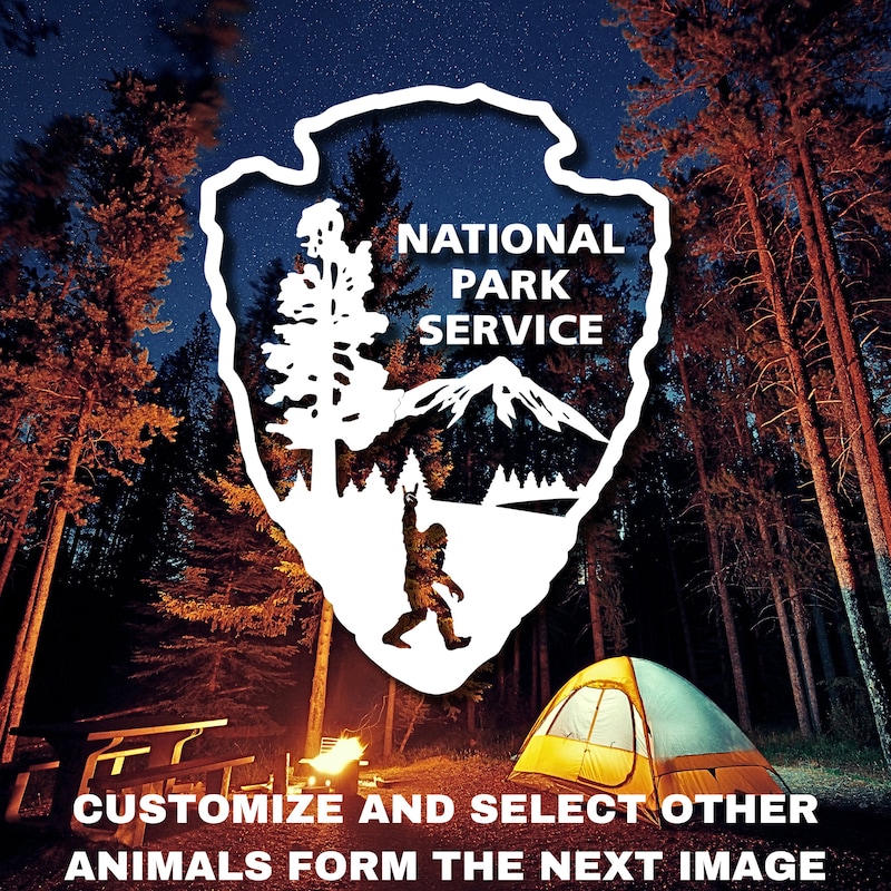 Pink National Park Stickers - Etsy