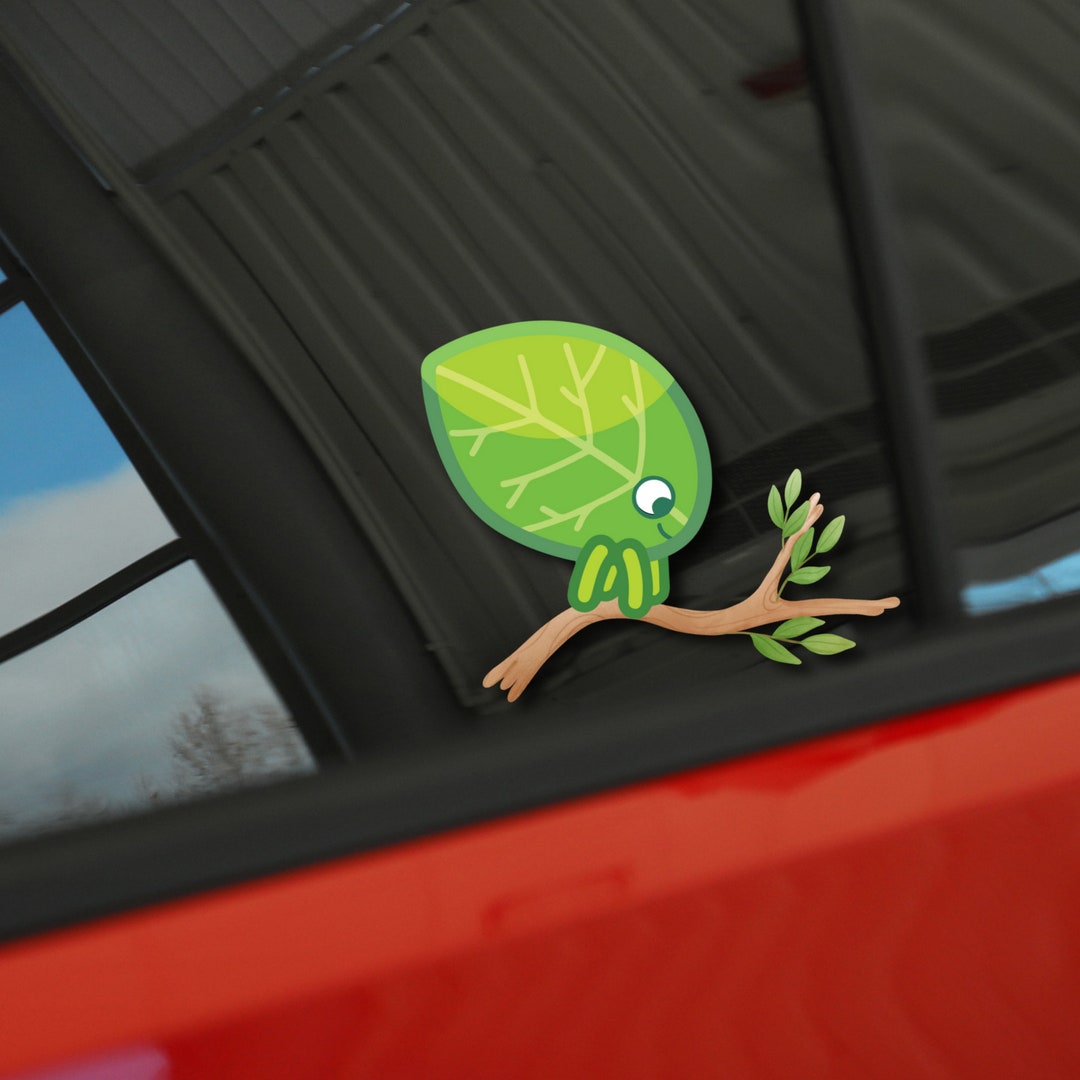 Walking Leaf Bug Sticker, Blue Dog Bug Sticker, Weekend Bug Sticker ...