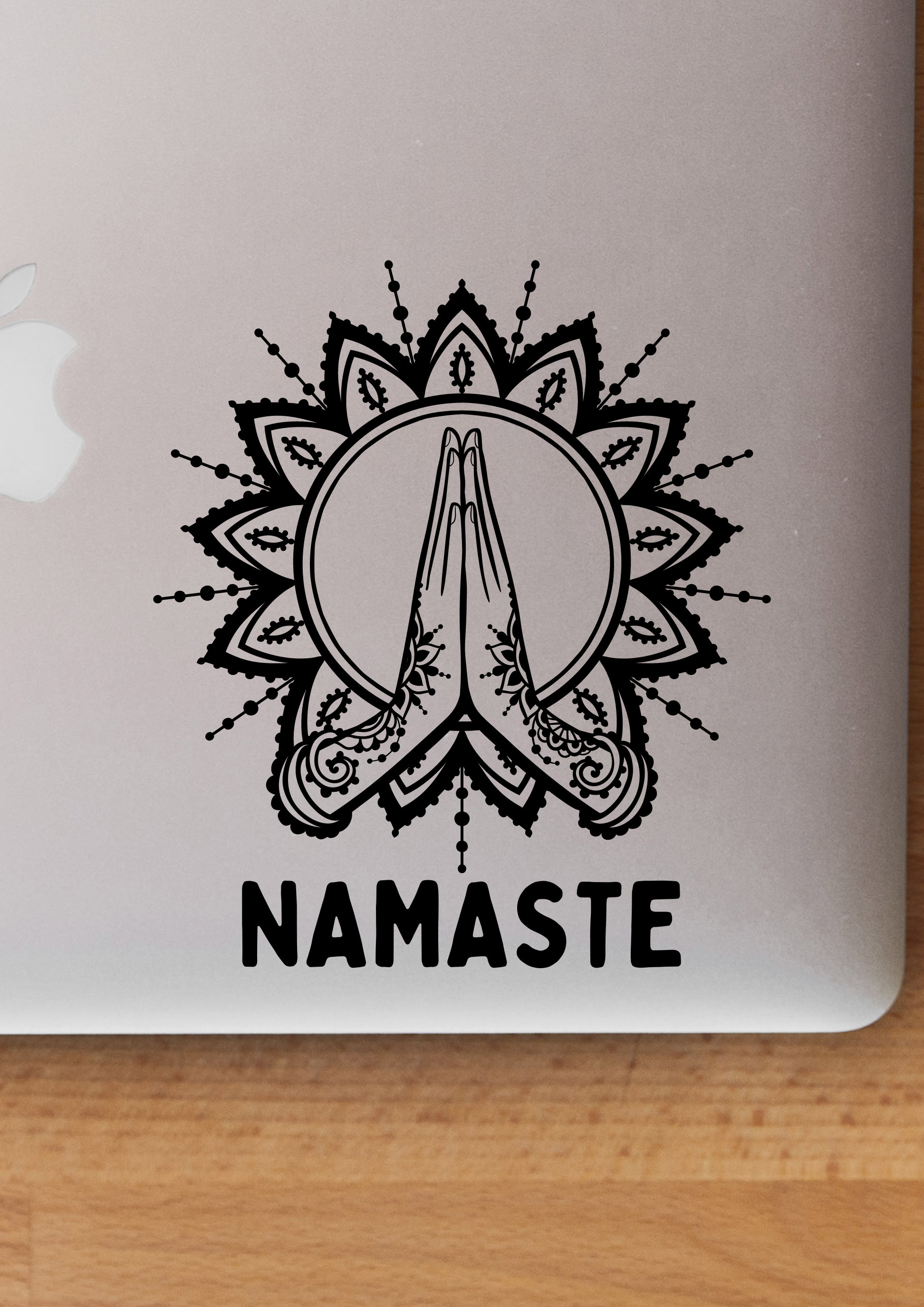 Namaste Decal Spiritual Decal - Etsy