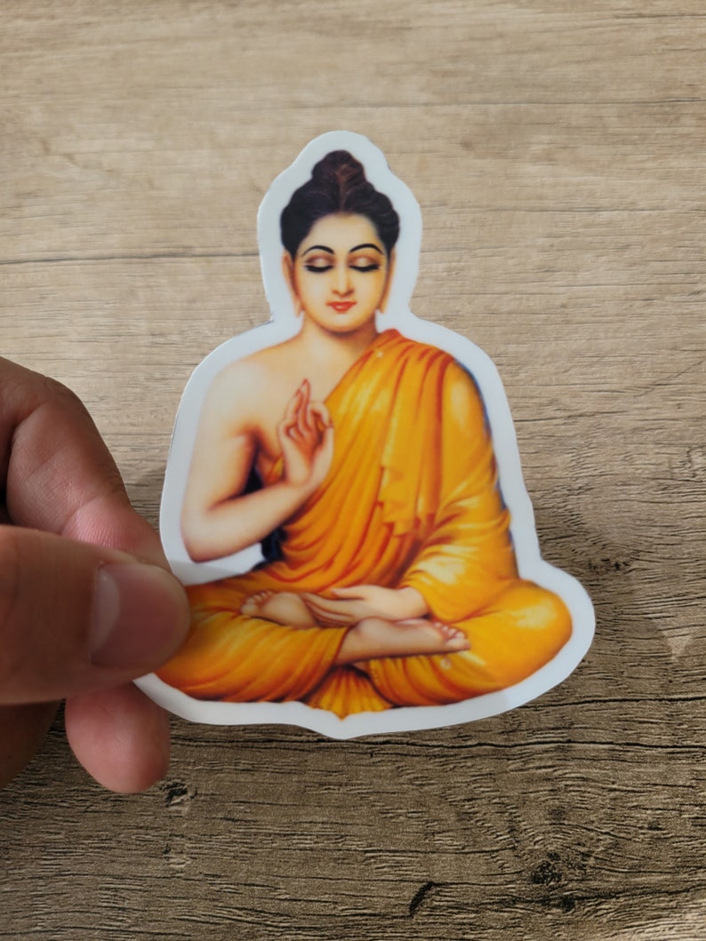 Buddha Sticker, Gutam Buddha Sticker, Buddha Meditating,buddhism,nepal ...