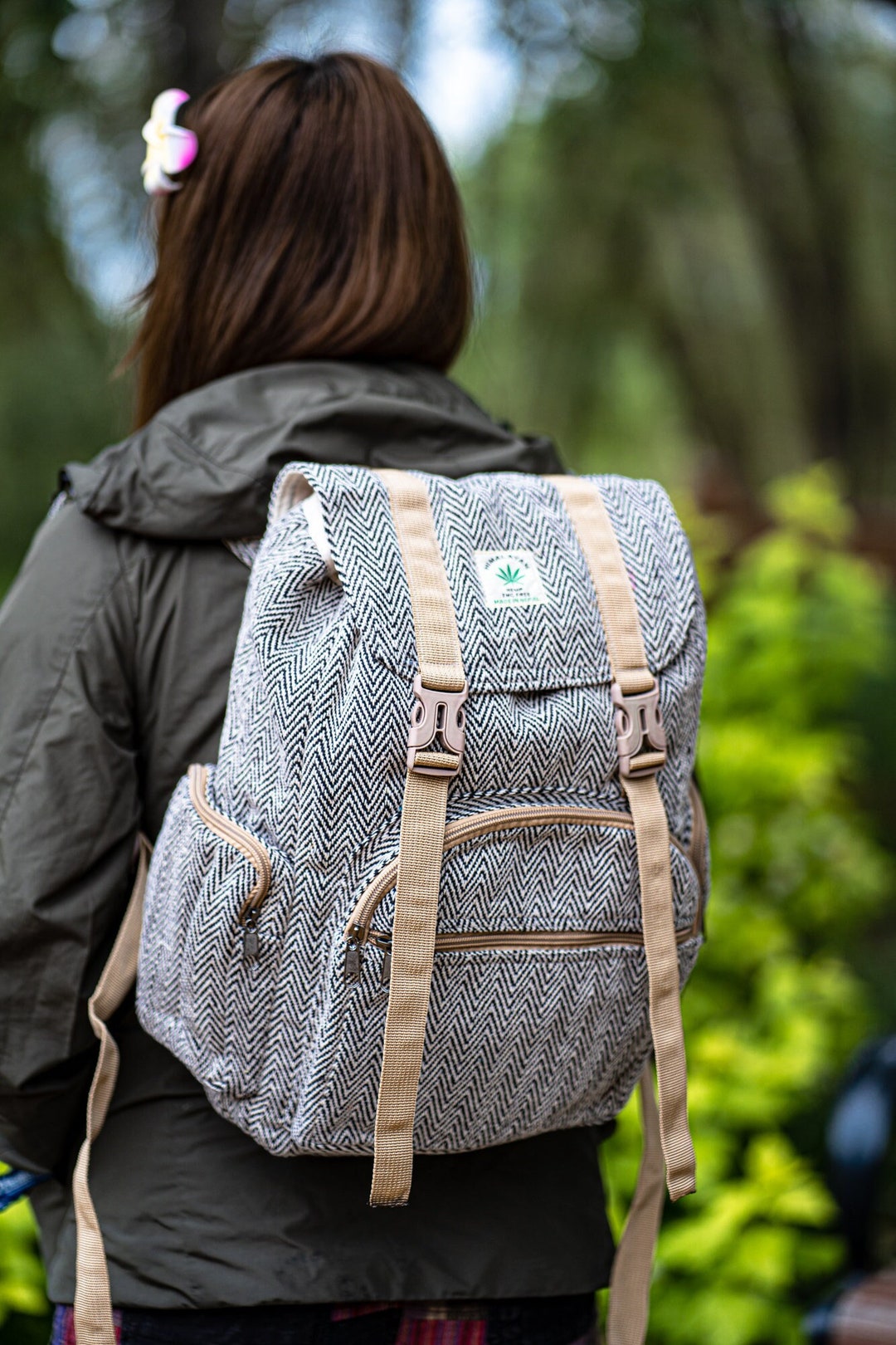 Hemp Backpack, Sustainable Bag, Rucksack Bag, Organic Backpack, Unisex ...