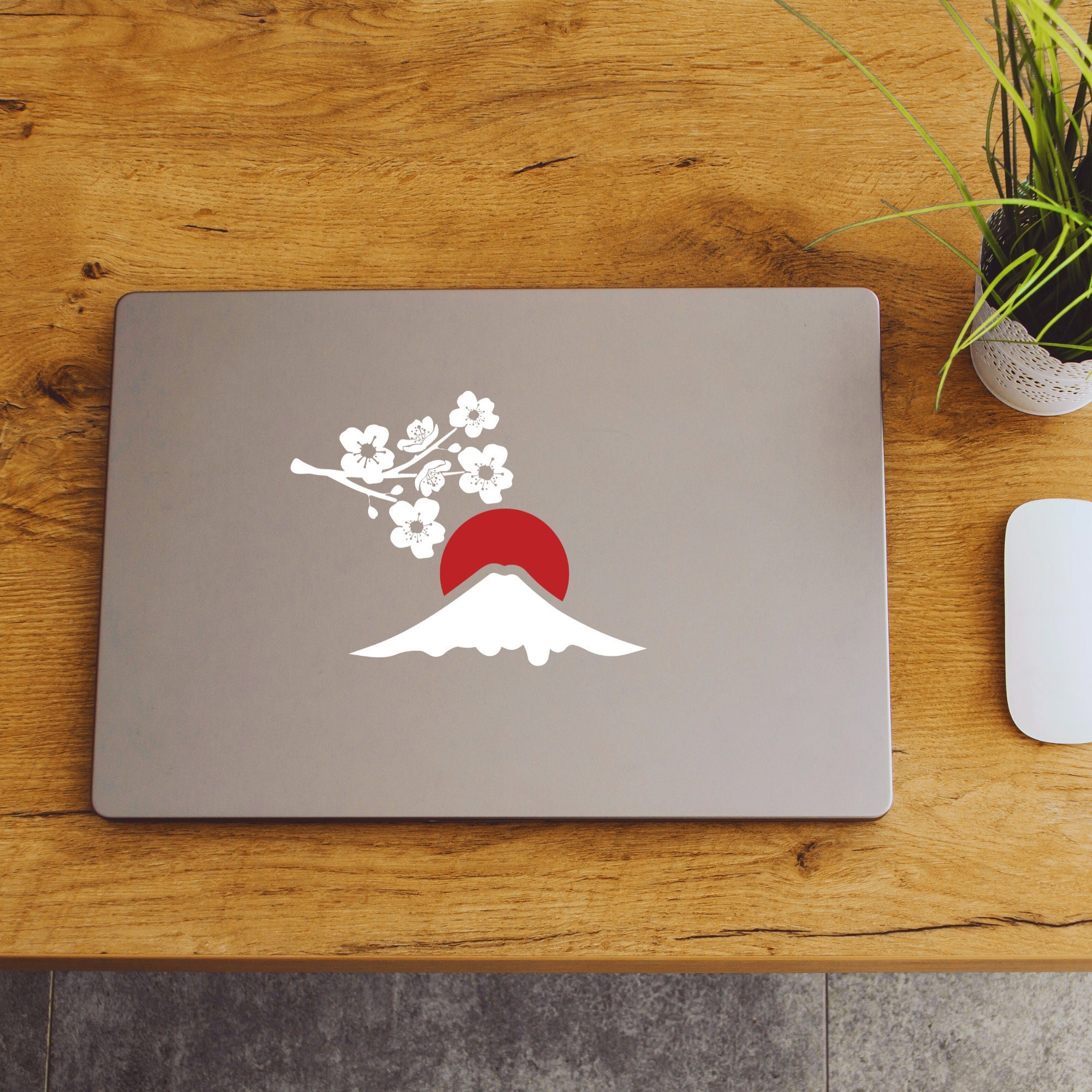 Mt. Fuji Decal, Sakura Decal, Cherry Blossom Decal, Japan Decal, JDM ...