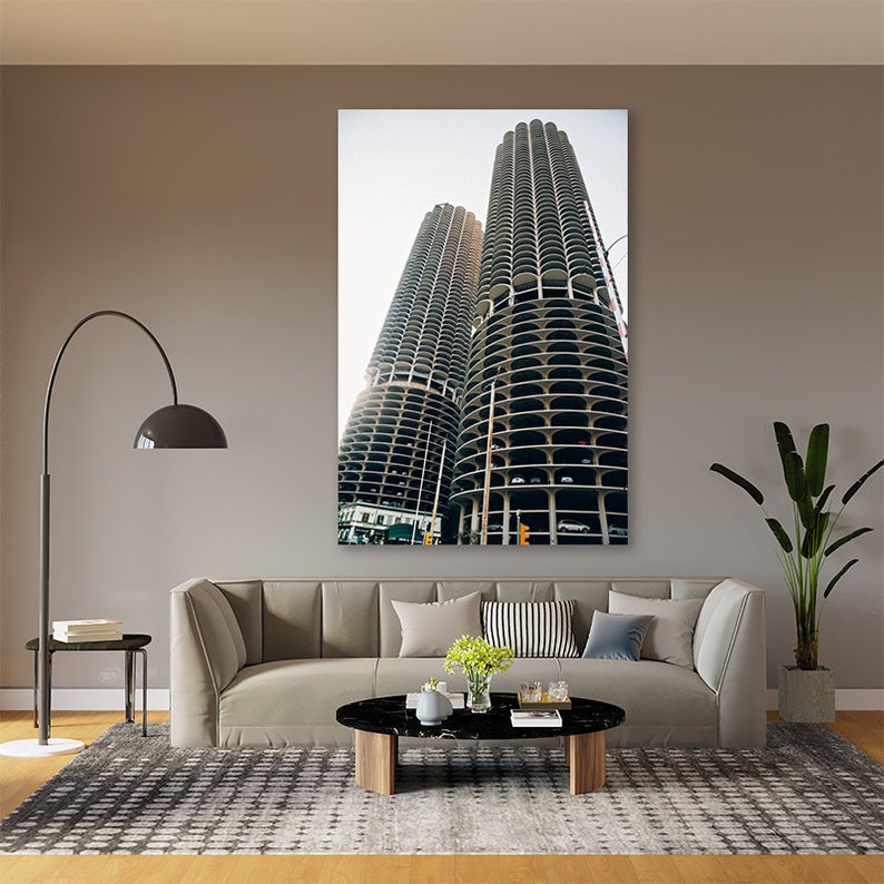 Chicago Photography Corn Cob Buildings Photo Street - Etsy