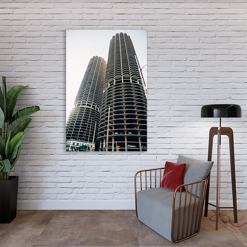 Chicago Photography Corn Cob Buildings Photo Street - Etsy