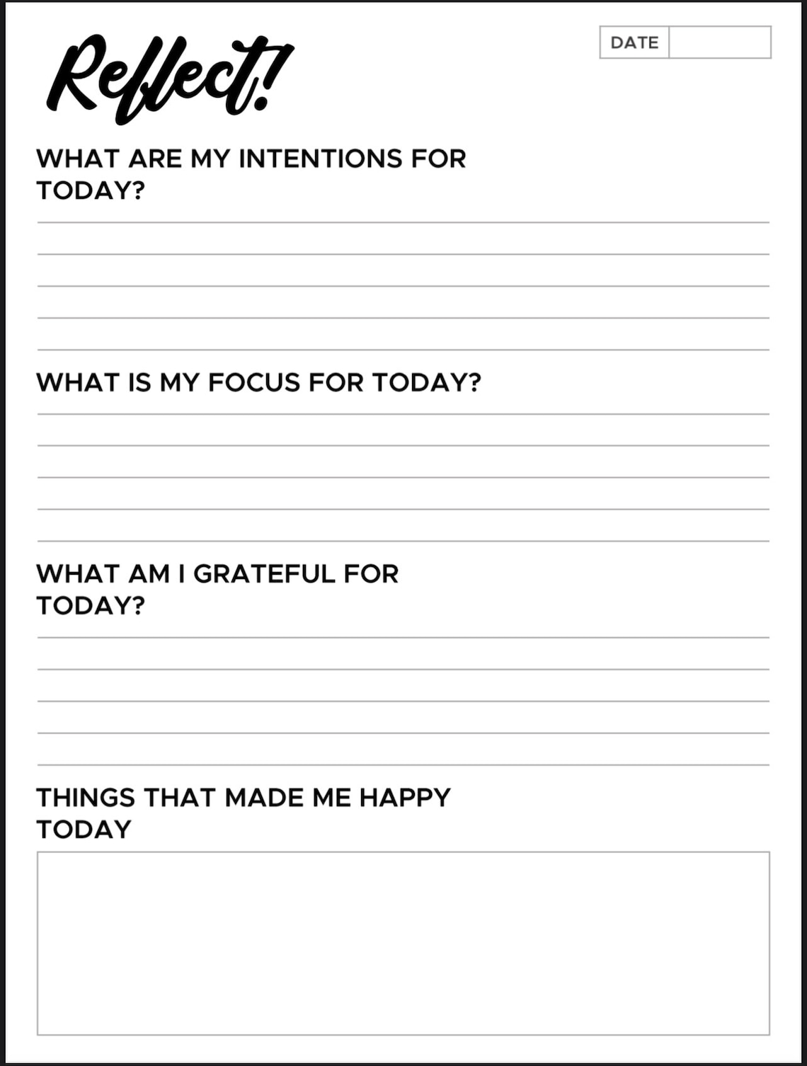 Printable Daily Planner, Daily Schedule, Daily Agenda, Planner Template ...