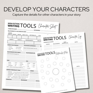 Non-fiction Writing Bundle Author Tools to Write Your Memoir or Short ...