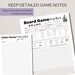 Board Game and Video Game Trackers Bundle Track Wins, Ratings, Reviews ...