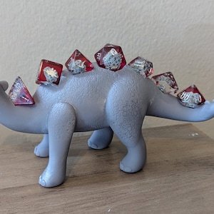 Stegosaurus Dienosaur Resin Dice Holder 3D Printed - Etsy