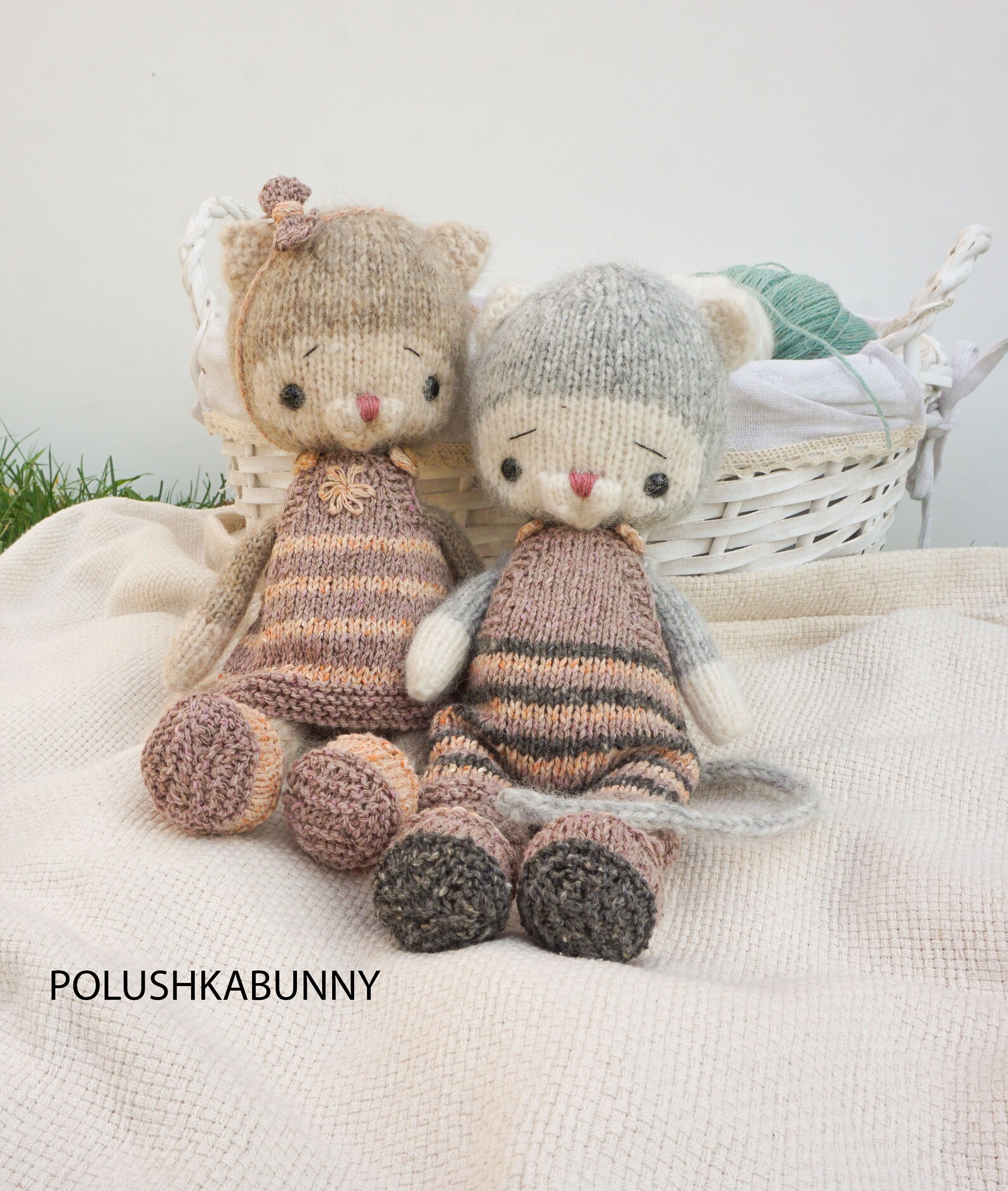 Knitting Pattern Little Cute Clothes Set for Small Toys - Etsy