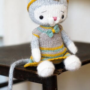 Knitting Patterns - Cute Clothes Set for Small Toys - Knitting Pattern ...