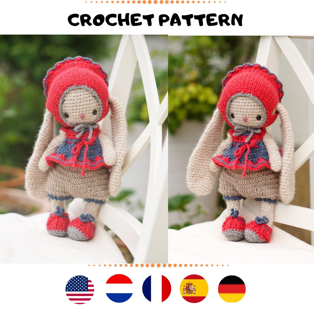Crochet Patterns, Cute Toy Clothes Set, Crochet Pattern - Clothes for ...