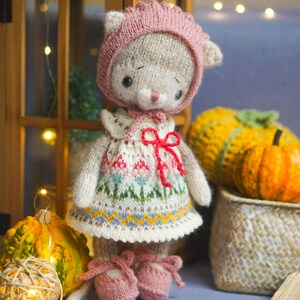 Knitting Pattern - Small Toy Clothes Set - Cute Knitting Toy Clothes ...