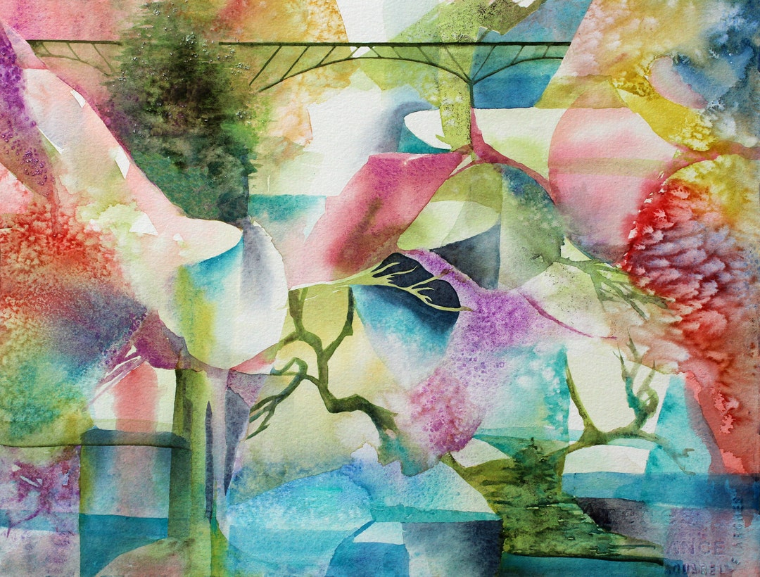 Deception Pass Abstract Art - Etsy