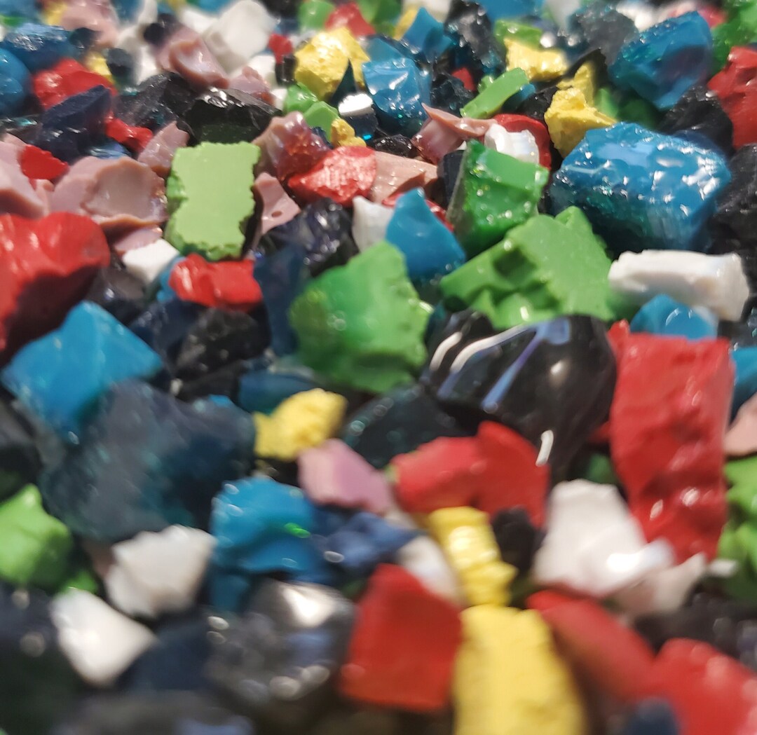 Opaque and Transparent Mixed Lumps Large Mesh - Etsy