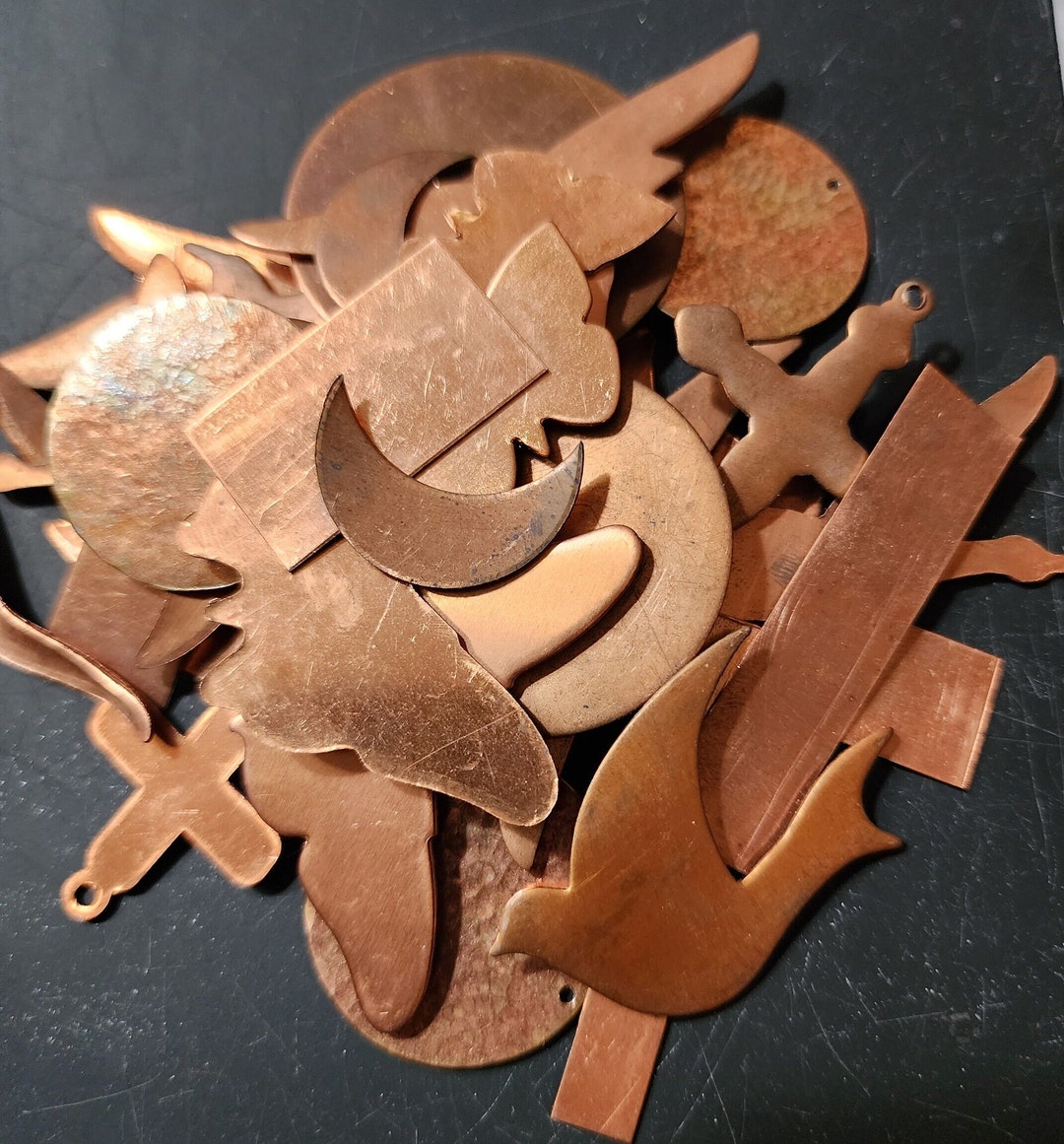 SLM 300 - Raw Copper Blanks Mixed Copper Blank Packs. 20 Pieces of ...