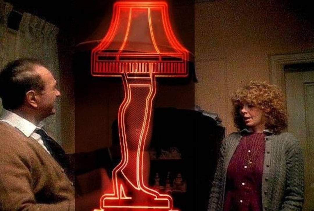 8" Tall Leg Lamp LED Acrylic Light | A Christmas Story | 16 Colors ...