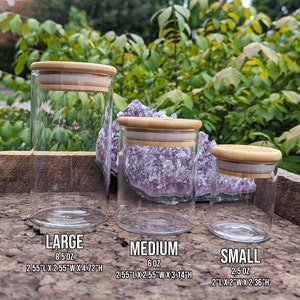 Bamboo Lid Glass Jars Engraved Lids - Etsy