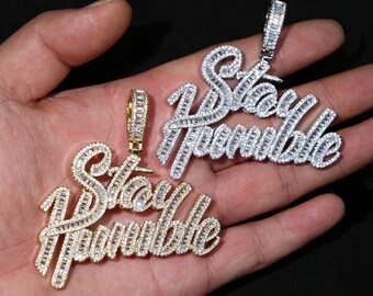 Iced Out Chain - Etsy